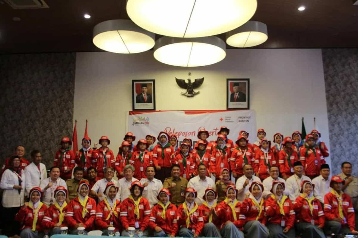 Kontingen Banten Ikuti Jumbara PMR Nasional IX 2023 di Lampung ...