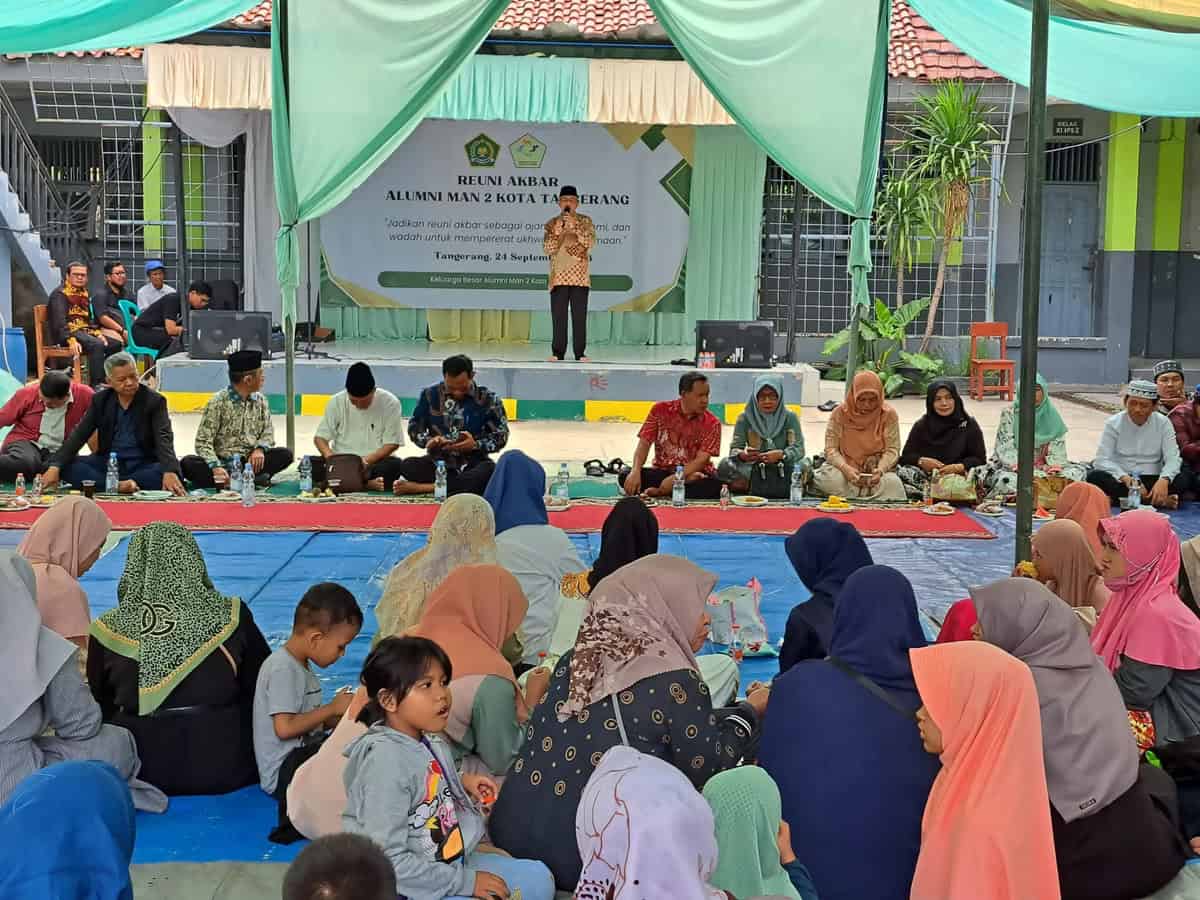Keseruan Reuni Akbar Bersama Alumni MAN 2 Cipondoh Kota Tangerang ...