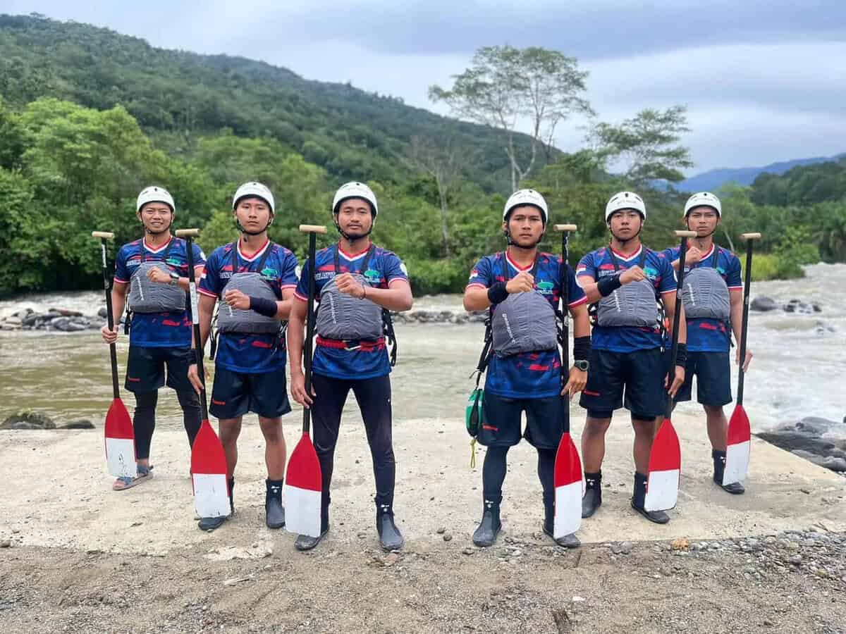 Targetkan 4 Emas di PON XXI, Tim Arung Jeram Banten Jajal Sungai Alas ...