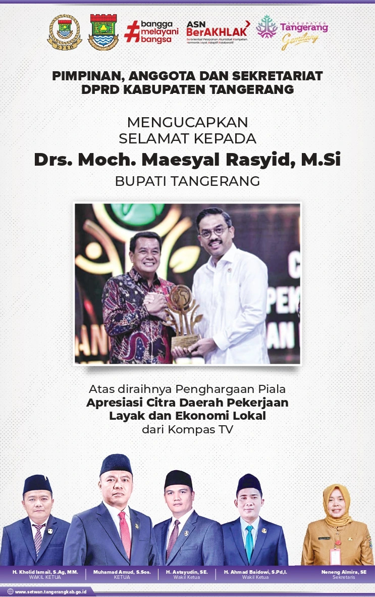 Pemkot Tangerang Luncurkan Logo HUT ke-33