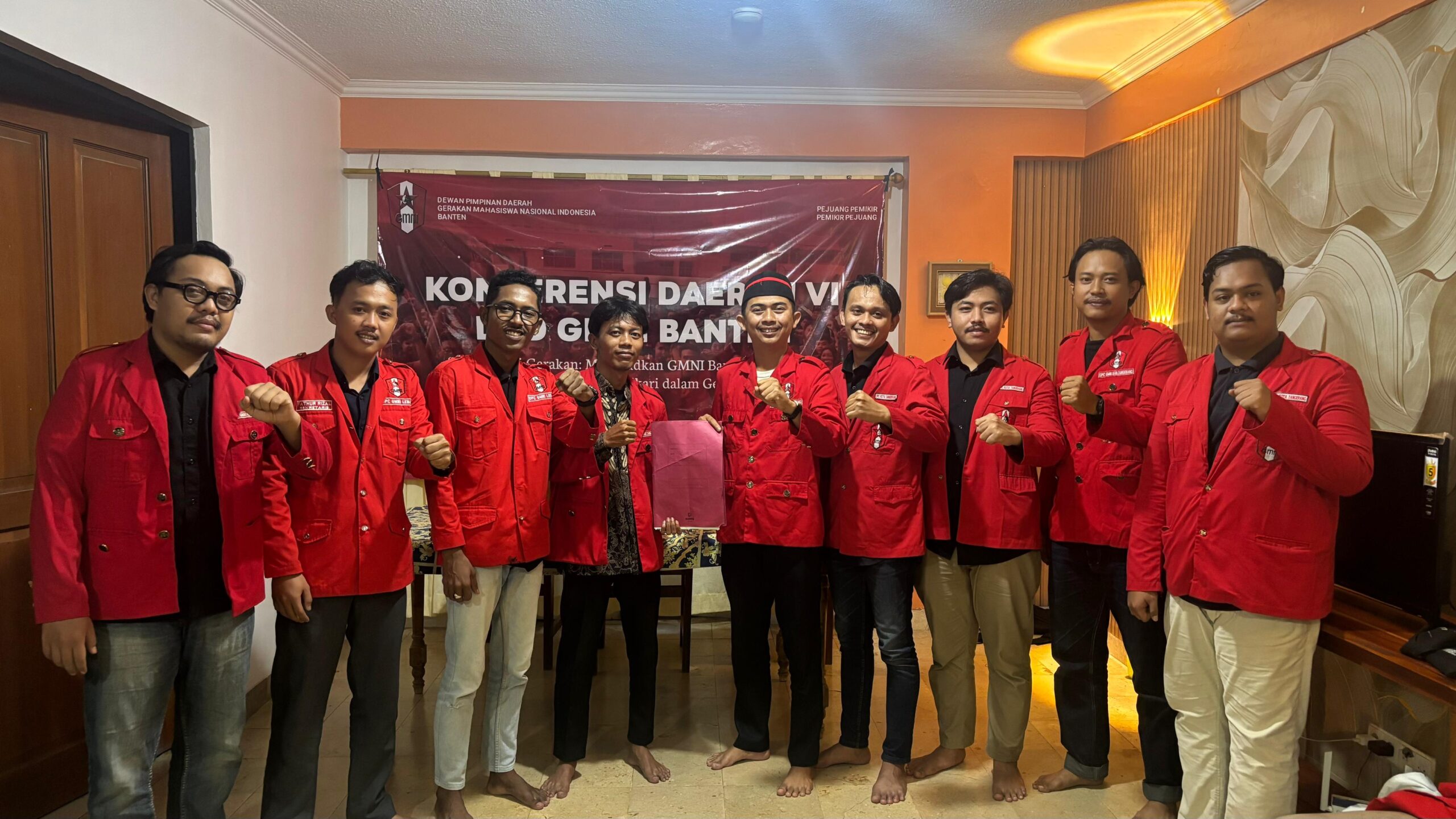 Endang Kurnia Resmi Pimpin DPD GMNI Banten
